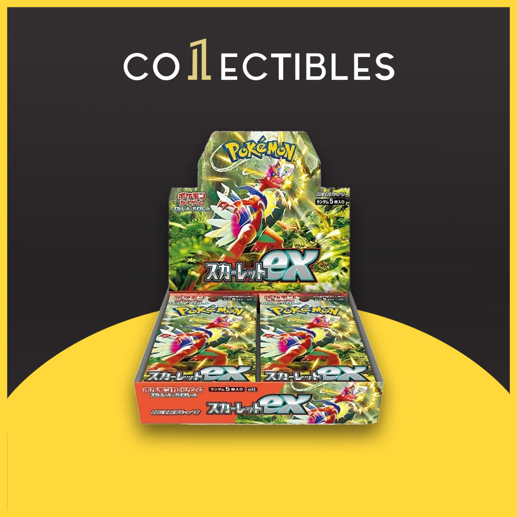 Pokemon Japanese TCG: [SV1S] Scarlet EX Booster Box – 1Collectibles