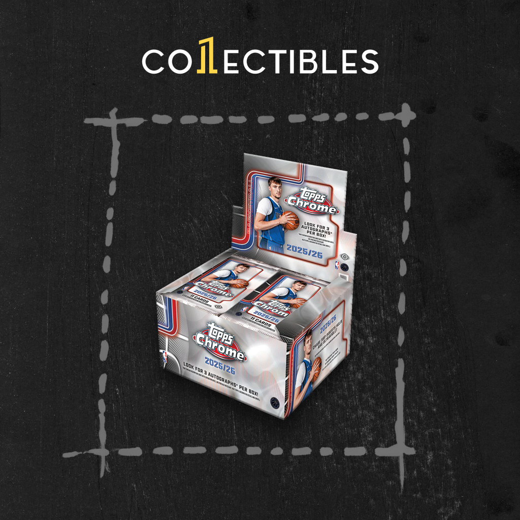 2025-26 Topps Basketball Chrome NBA Jumbo Box – 1Collectibles