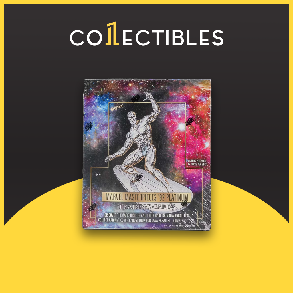 2024 Upper Deck Marvel Masterpieces '92 Platinum Hobby Box – 1Collectibles
