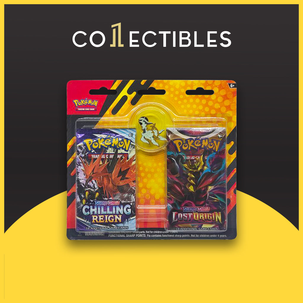 Pokemon English TCG: Arceus & Darkrai 2 Pack Pin Blister – 1Collectibles
