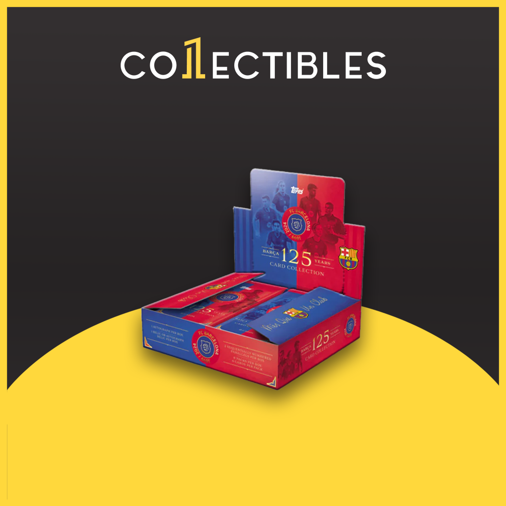 2024-25 Topps FC Barcelona 125th Anniversary Hobby Box – 1Collectibles