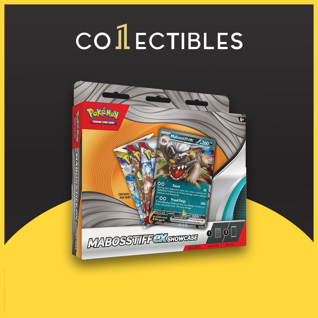 Pokémon TCG: Mabosstiff ex Showcase Box – 1Collectibles