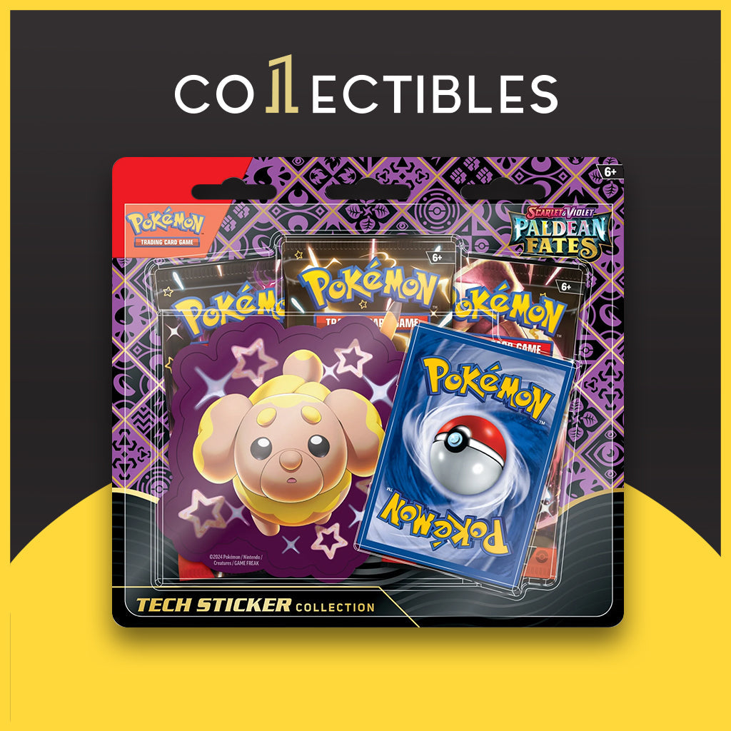 Pokemon English TCG Scarlet & Violet: Paldean Fates Tech Sticker Colle ...