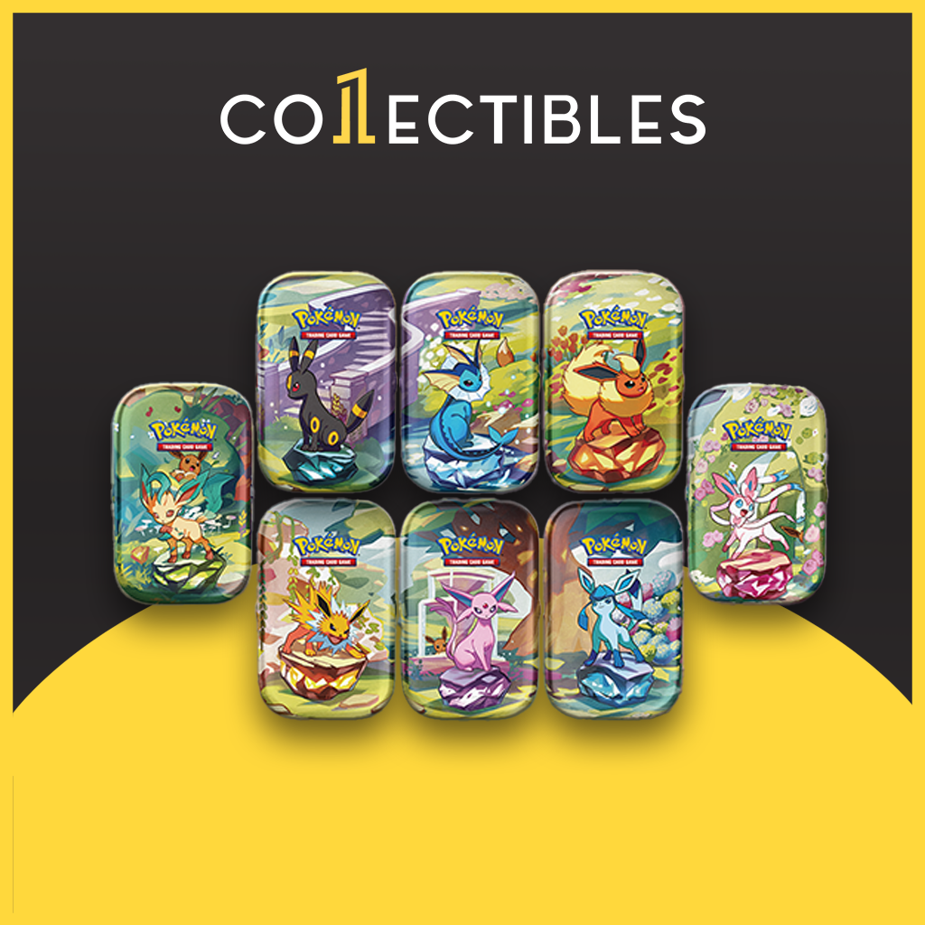Pokemon English TCG: Prismatic Evolutions Mini Tins – 1Collectibles