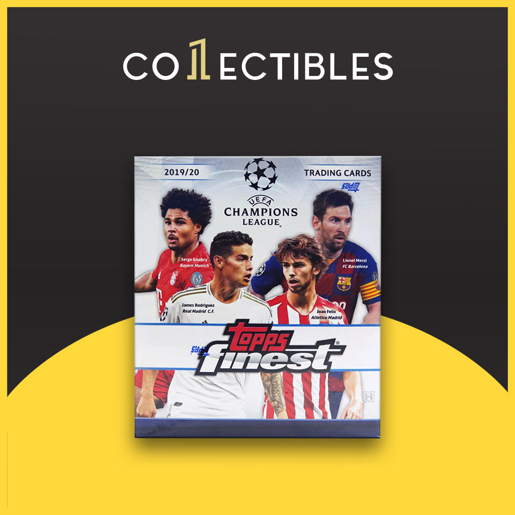 2019-20 Topps Soccer Finest UEFA Champions League Hobby Box – 1Collectibles
