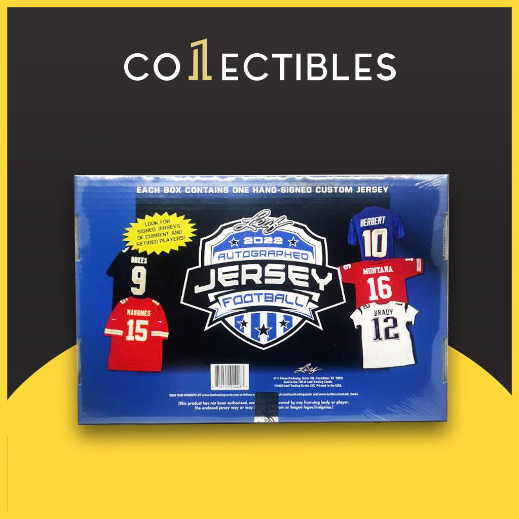 2022 Leaf Autographed Jersey Football Edition Box – 1Collectibles
